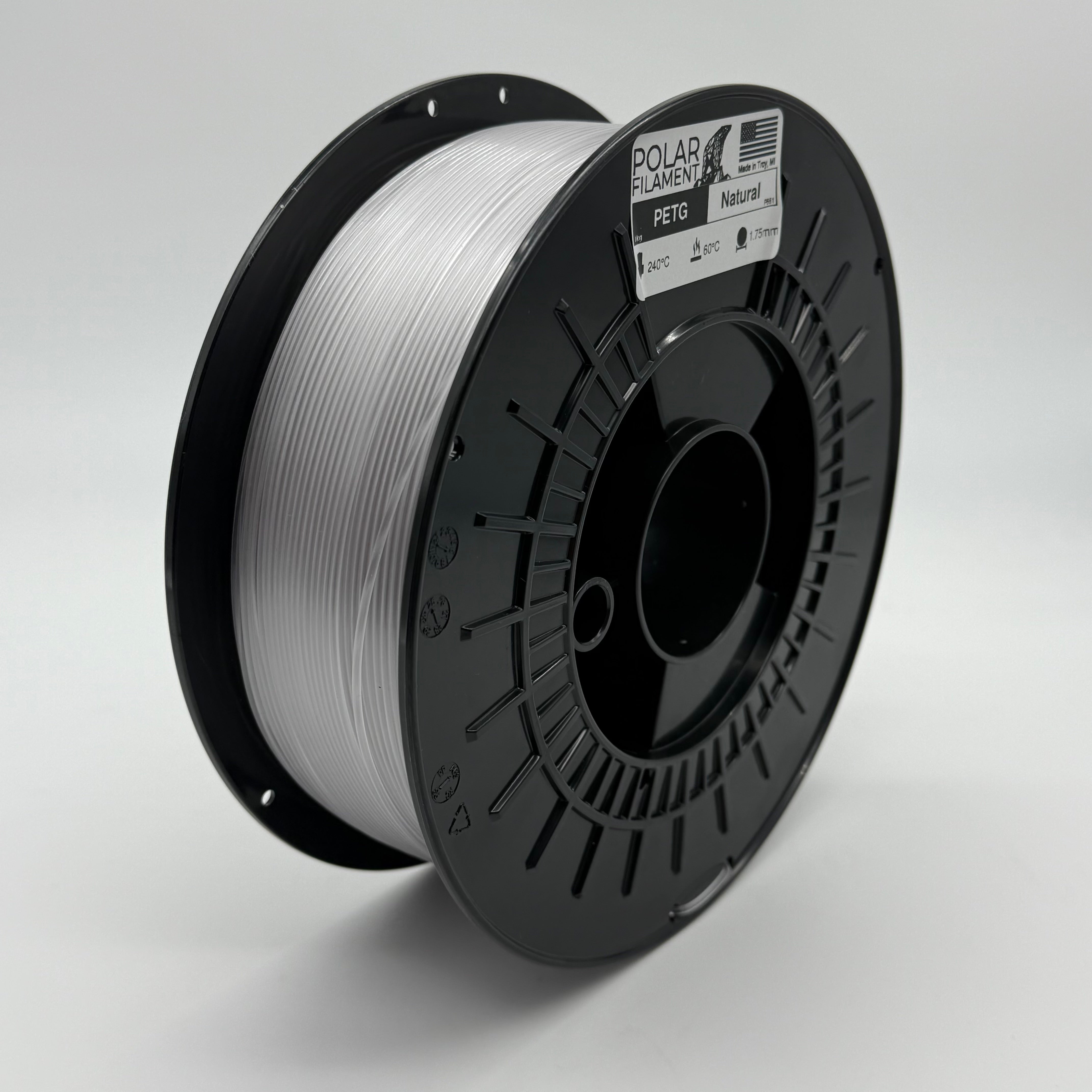 [Open Beta, Experimental] Clear PETG - 1kg 1.75mm – Polar Filament