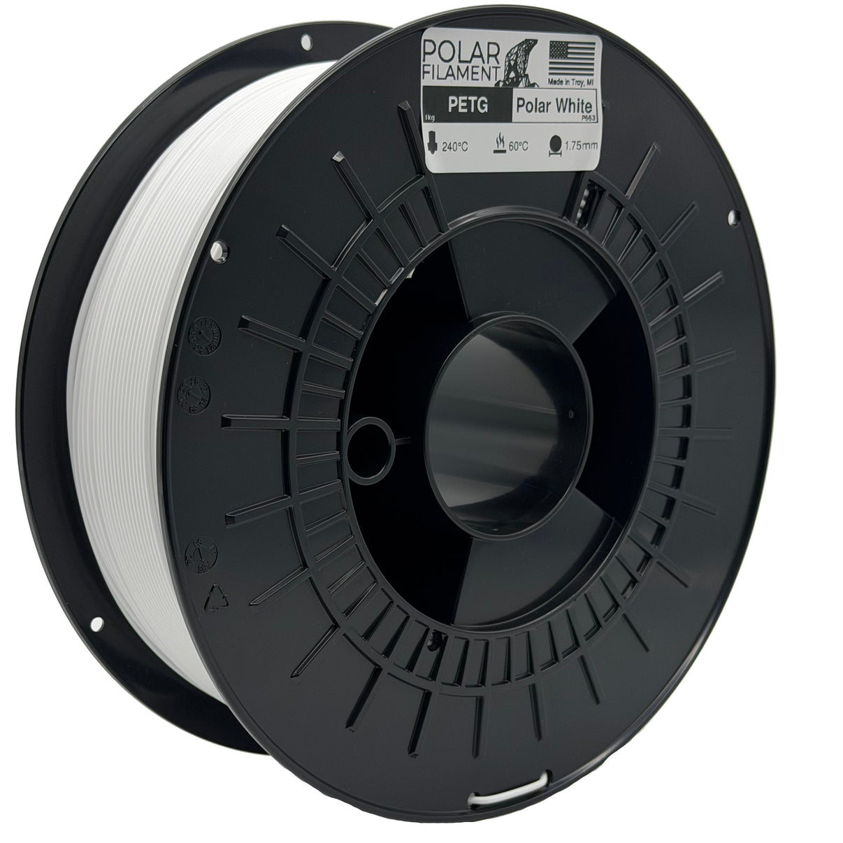 White PETG - 1kg 1.75mm – Polar Filament